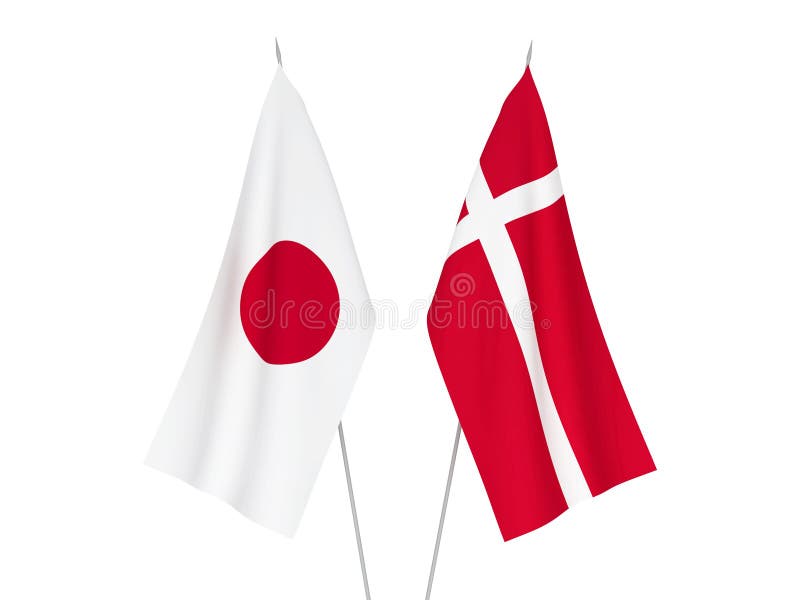 Denmark and Japan stock illustration. Illustration of north - 102527692