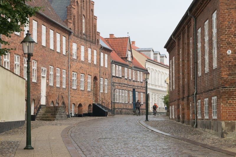 Denmark Old Buildings Architecture Stock Image - Image of scenic, brick ...