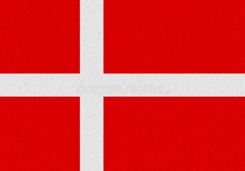 Denmark flag on map stock photo. Image of international - 32952478