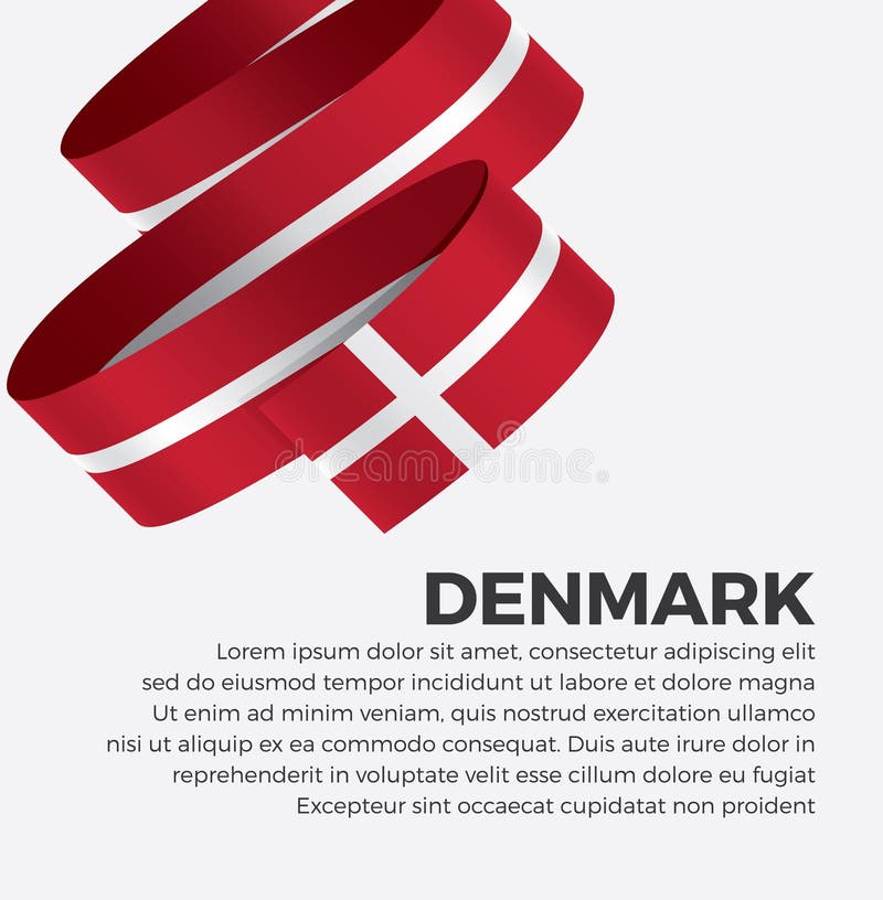 Denmark Ribbon Stock Illustrations – 946 Denmark Ribbon Stock ...