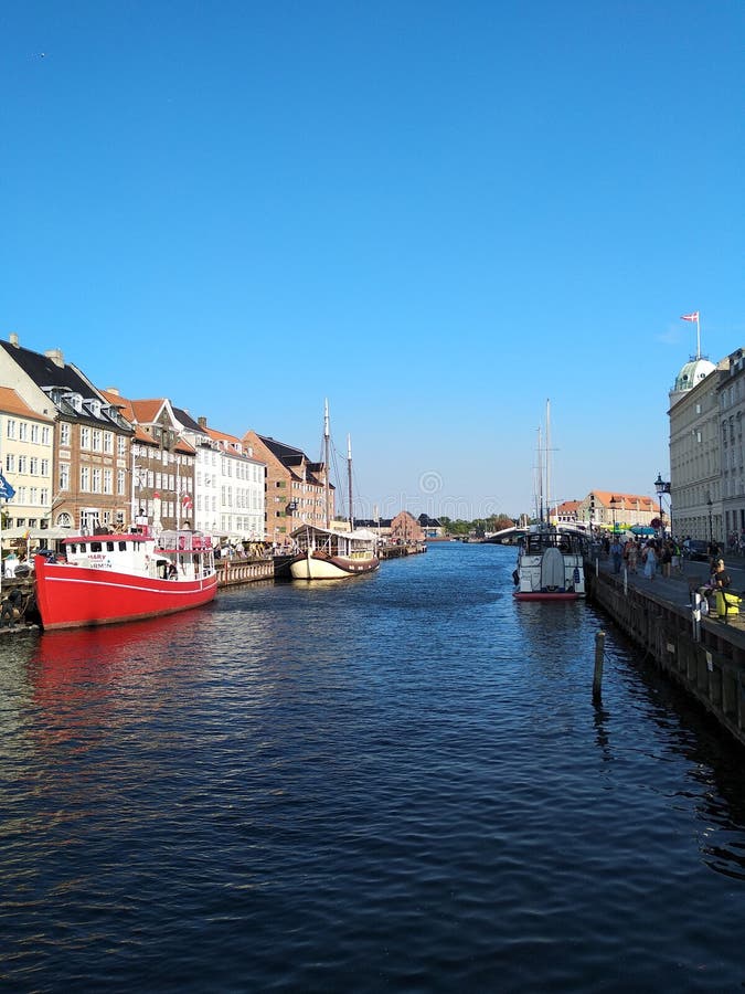 Denmark river editorial photography. Image of nature - 136962787