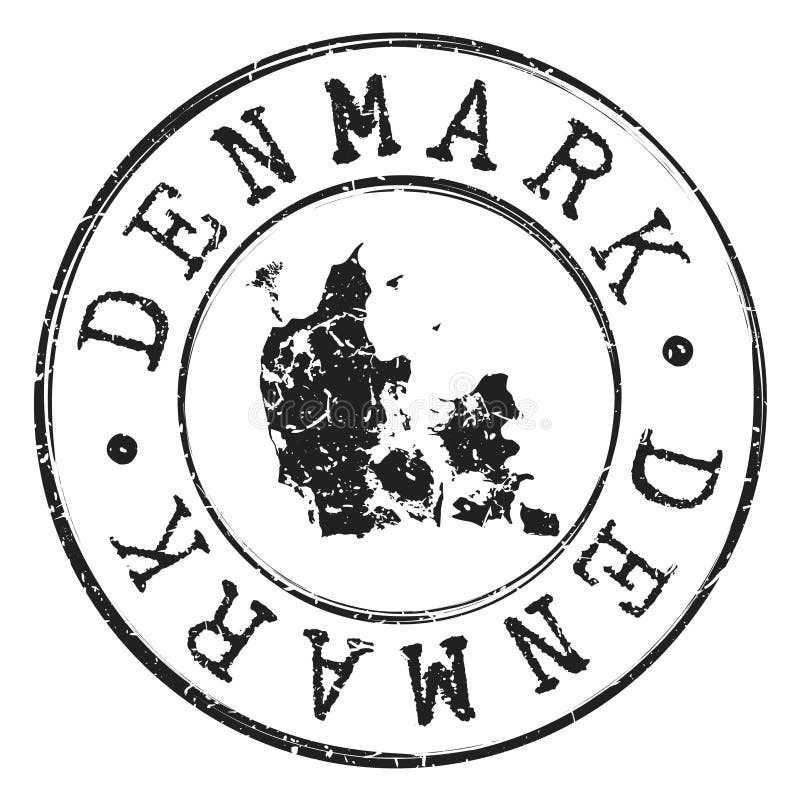 Passport of Denmark Vector Illustration Stock Vector - Illustration of ...