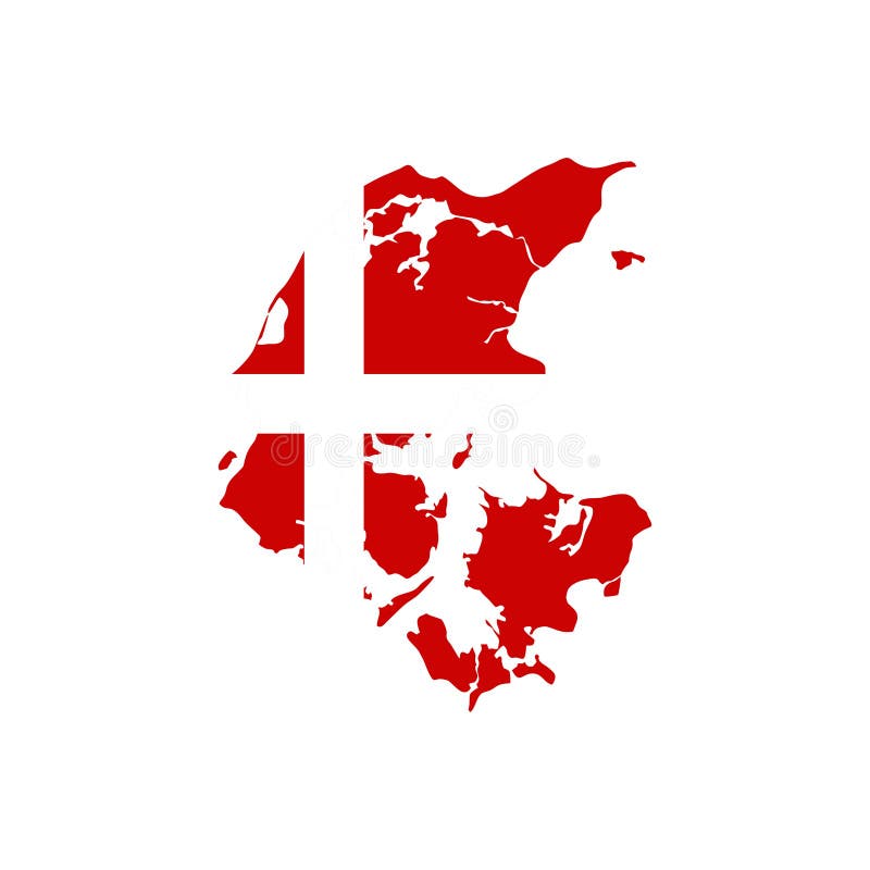 Denmark state maps vector stock vector. Illustration of abstract ...