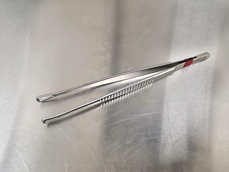 Dennis Brown Dissecting Forceps Stock Photo - Image of hospital, adson ...