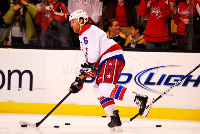 Dennis Wideman Washington Capitals Editorial Photography - Image of ...