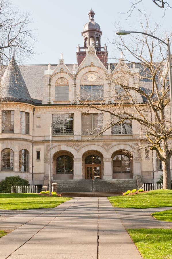 Anderson Hall -Kansas State University Stock Image - Image of spring ...