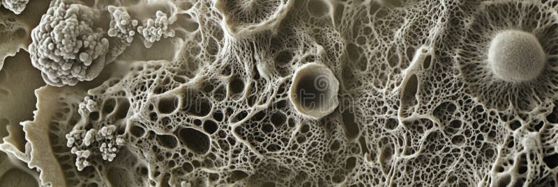 Dense Layer of Microbes Showcases Intricate Structures in a Microscopic ...