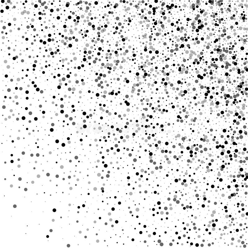 Dense black dots. stock vector. Illustration of artwork - 107267585