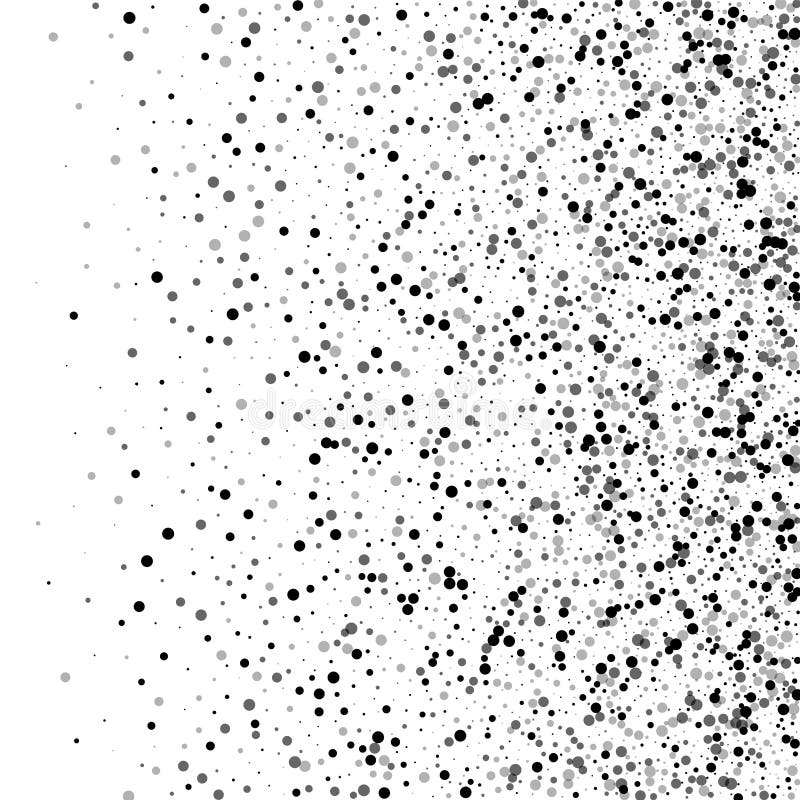 Dense black dots. stock vector. Illustration of abstract - 122432421