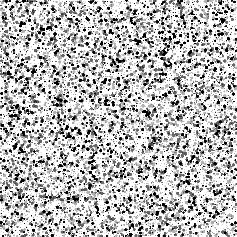 Dense black dots. stock vector. Illustration of mess - 98267341