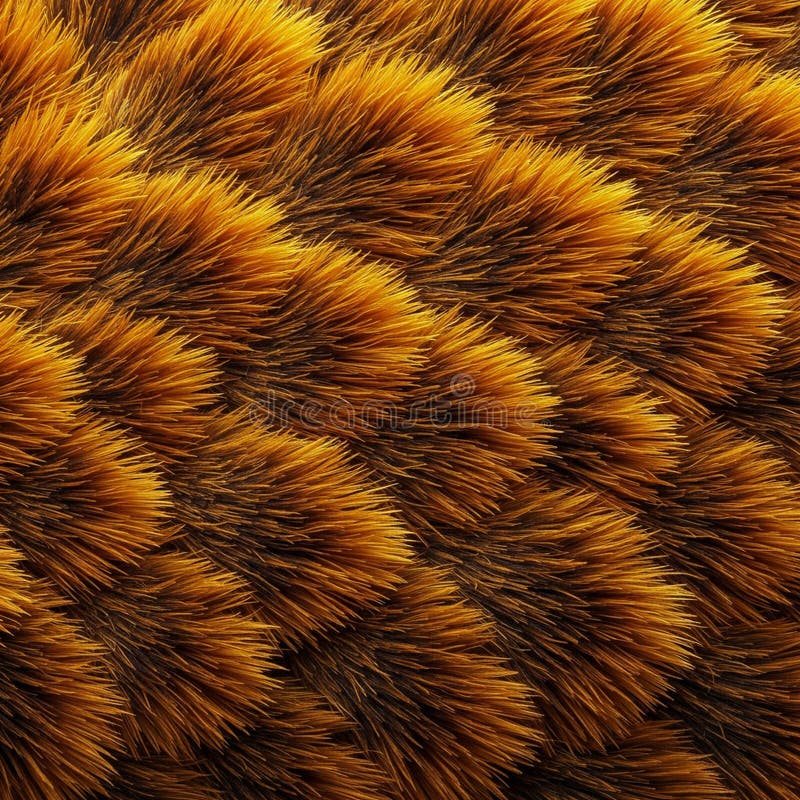 Dense Clusters of Sharp, Spiky Formations in Warm Shades of Orange and ...