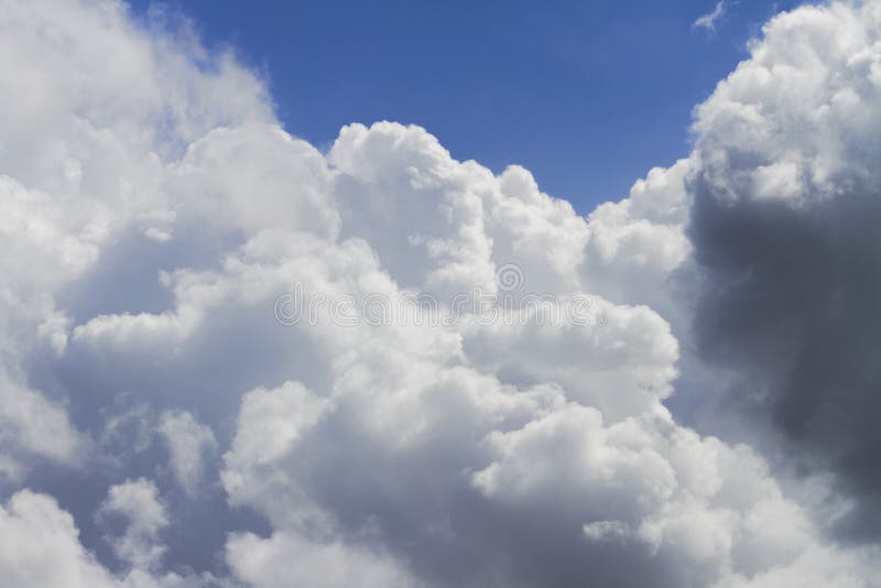 Thick clouds stock image. Image of moody, environment - 30127637