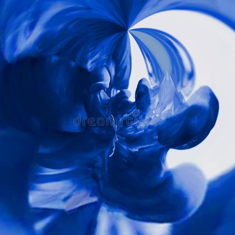 Blue Water Splash Abstract Art Background Stock Image - Image of ...