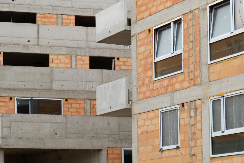 Dense Development of New Housing in Europe, Multi-apartment Panel ...