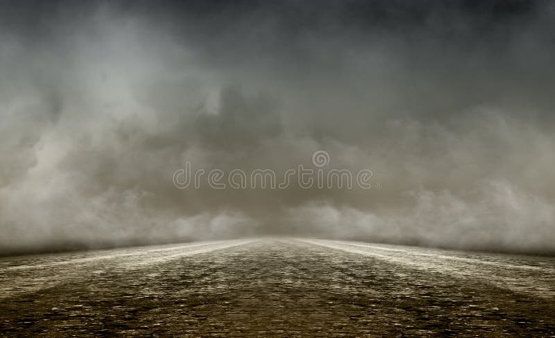 Dense fog on realm stock photo. Image of east, country - 48296056