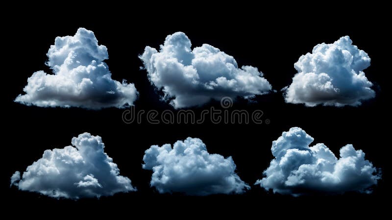 Dense Gray Clouds Gathering in a Dark Sky before an Impending Storm ...