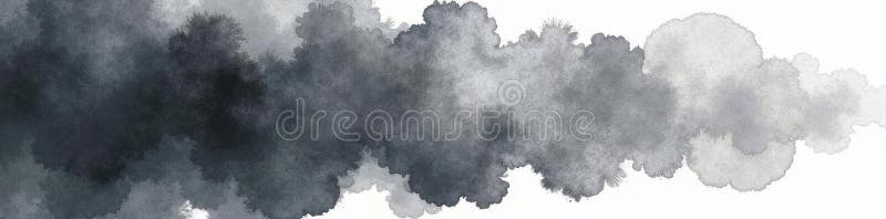 Dense Gray Watercolor Strokes, Mottled Effect, Mottled, Art Stock ...