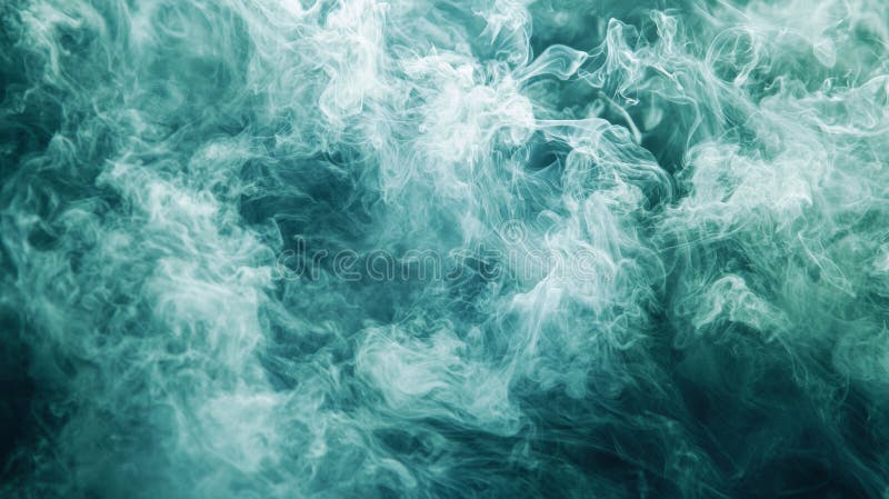 Dense Green Smoke Mist Creating Abstract Texture Stock Photos - Free ...