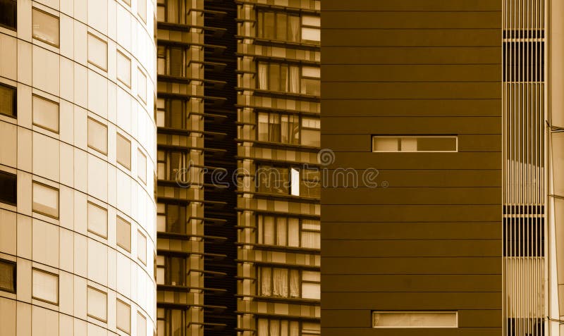 Dense High Rise Buildings stock image. Image of urban - 9852759