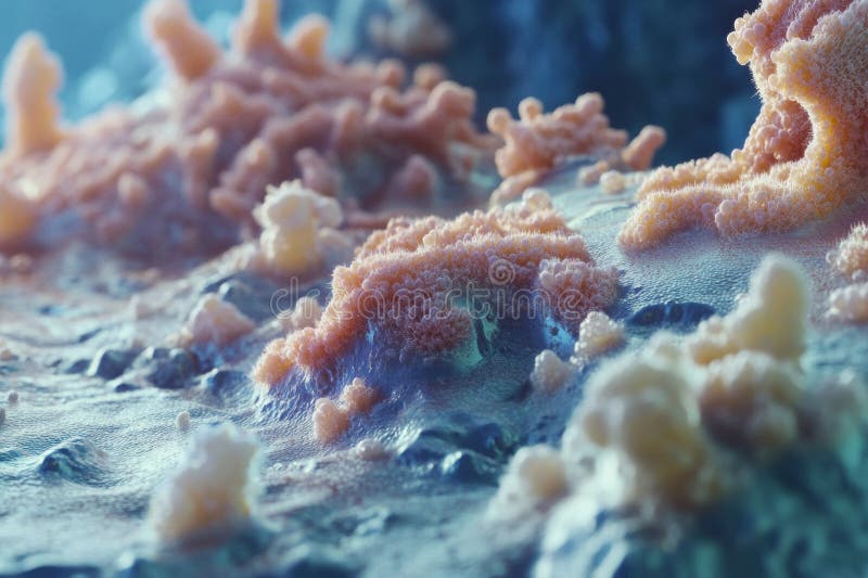 Dense Layer of Microbes Thriving in a Rich Ecosystem Under Controlled ...