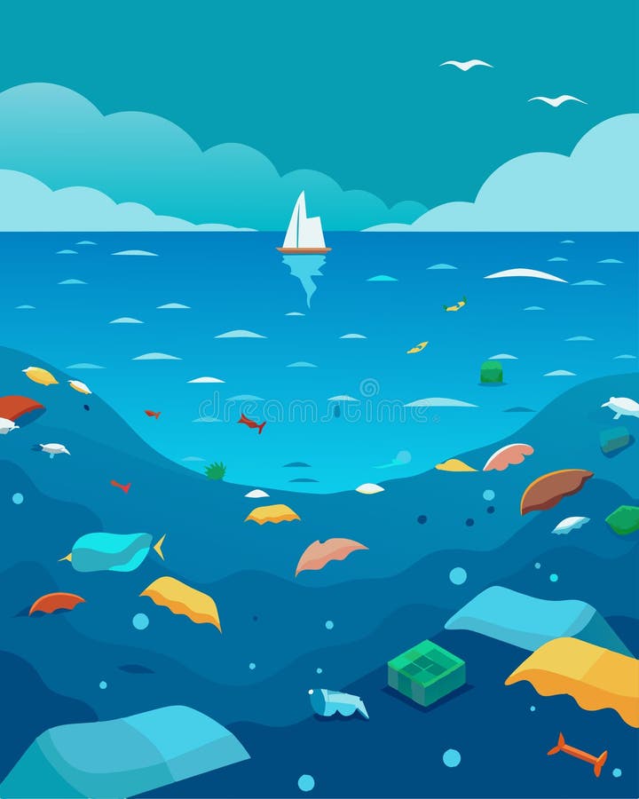 A Dense Layer of Plastic Covers the Surface As Trash Island Spreads Its ...