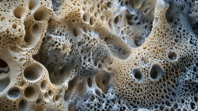 Dense Microbial Layer Reveals Intricate Structures and Textures Found ...