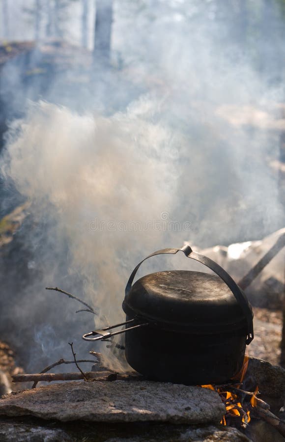 Dense smoke stock image. Image of kettle, black, woods - 24503235