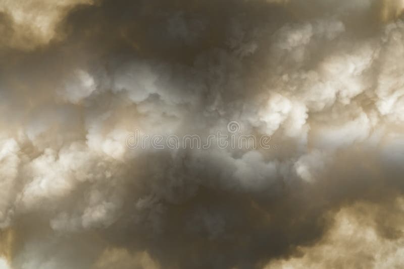 Dense Smoke from a a Big Fire Stock Image - Image of factory, graphic ...