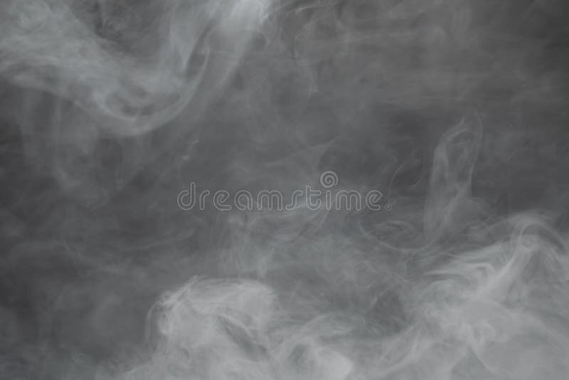 Dense Smoke on Black Background Stock Photo - Image of movement, engine ...