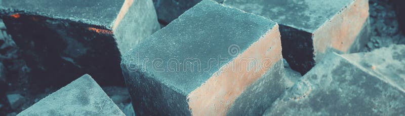 Dense and Solid Dry Packed Concrete with Minimal Voids Provides an ...