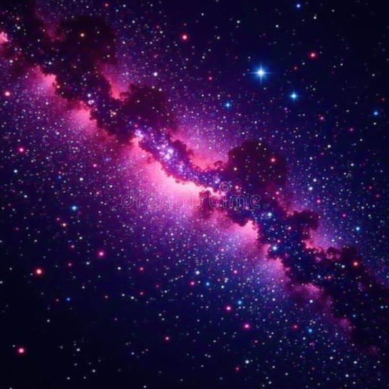 Dense Starfield Against a Deep Galaxy Background, Galaxies, Night Sky ...