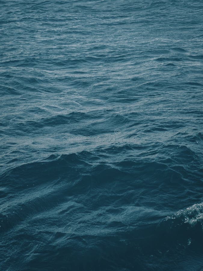 Dense Surface of the Water Element of a Deep, Unusually Beautiful Color ...