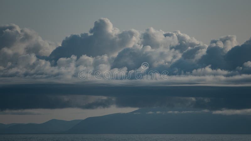 Dense Thunderclouds in the Sky Stock Photo - Image of gloom, stormcloud ...