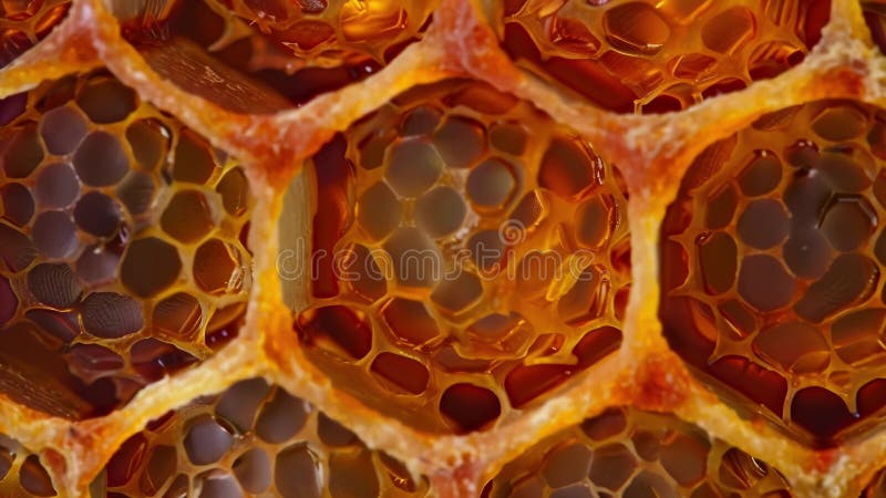 A of Densely Packed Cells in a Honeybees Compound Eye with Distinct ...