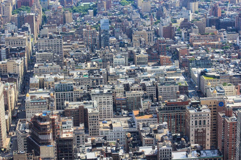 Densité De New York à Manhattan Photo éditorial - Image du neuf ...