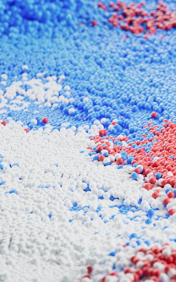 Density Balls, Abstract Geometric Background, 3d Rendering Stock ...