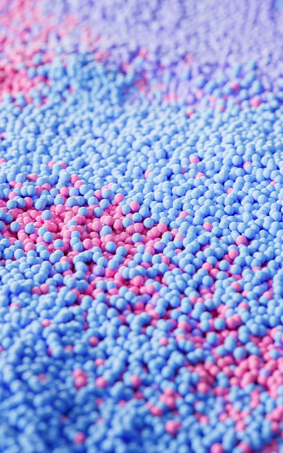 Density Balls, Abstract Geometric Background, 3d Rendering Stock ...