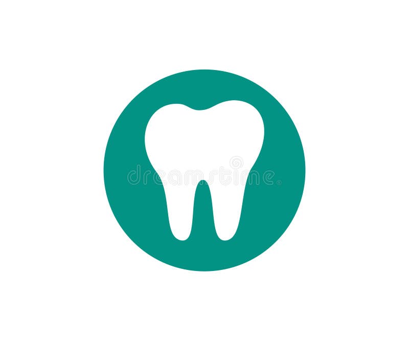 Dent Icon Vector Logo Template Stock Illustration - Illustration of ...