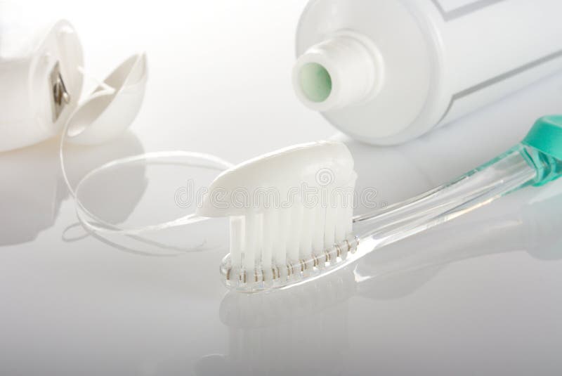 Dental care products stock image. Image of cleanse, clean - 20721915