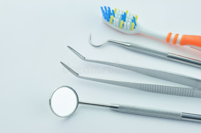 Dental care and tools stock image. Image of cleaning - 91999733
