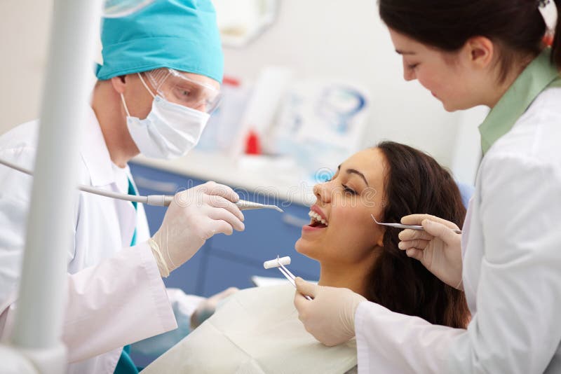 Dental check-up stock photo. Image of hospital, modern - 26268116