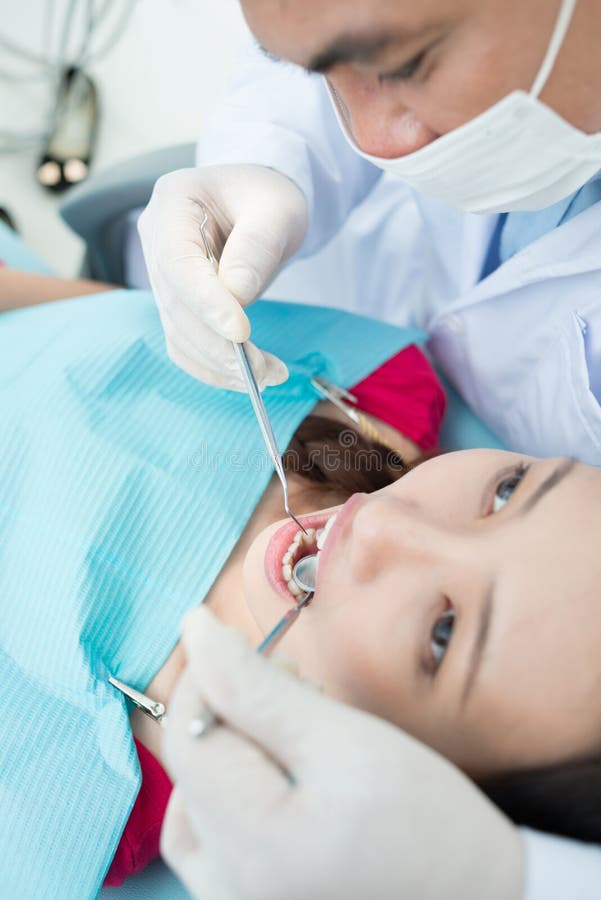 Dental check-up stock image. Image of examination, oral - 30961301
