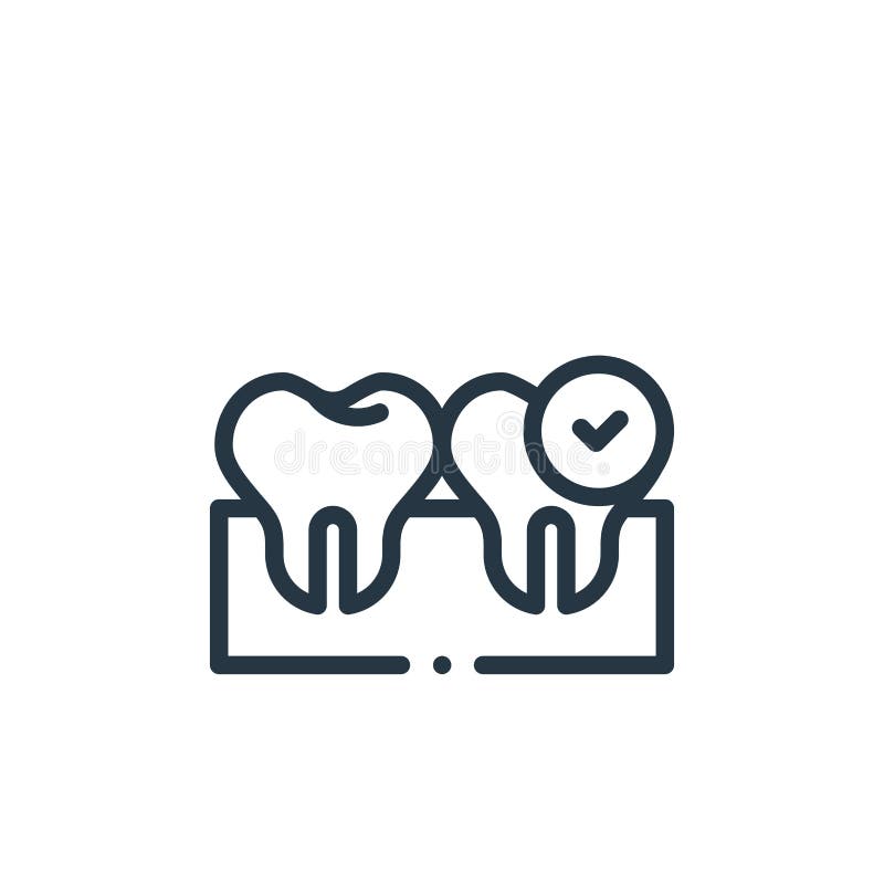 Dental Checkup Color Line Icon, Dental and Stomatolgy, Teeth Check Up ...