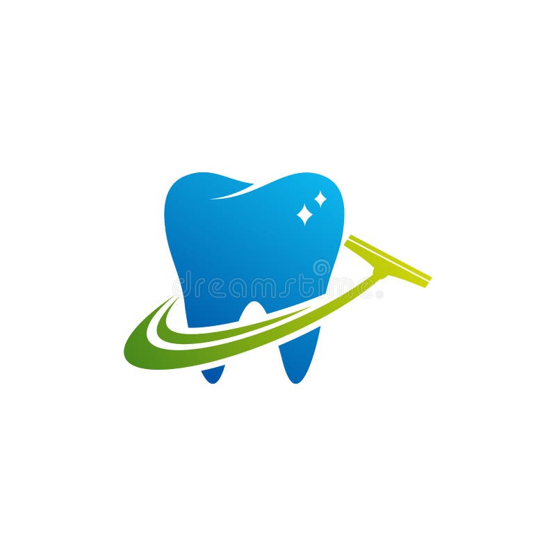 Dental Clean Logo Vector Template, Creative Clean Logo Design Concepts ...