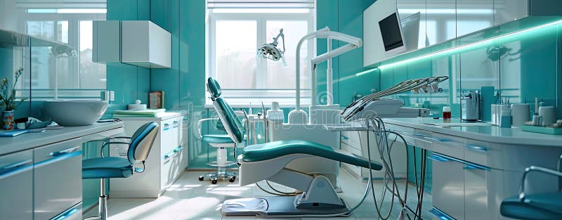 Dental Clinic Background, Web Banner Format Stock Image - Image of ...