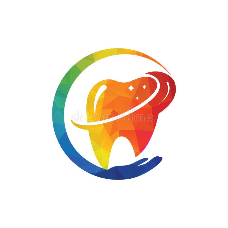 Dental Clinic Logo Teeth Abstract Design Vector Template Stock Vector ...
