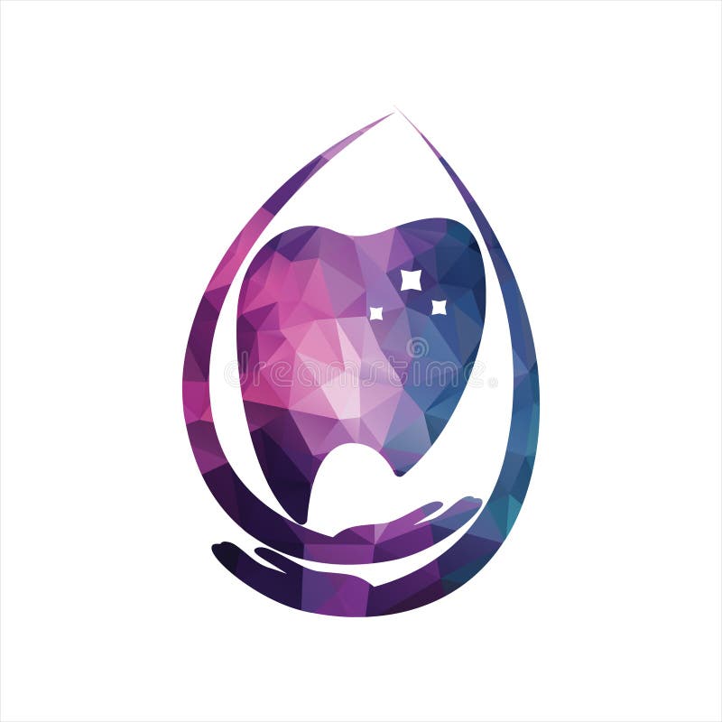 Dental Clinic Logo Teeth Abstract Design Vector Template Stock Vector ...