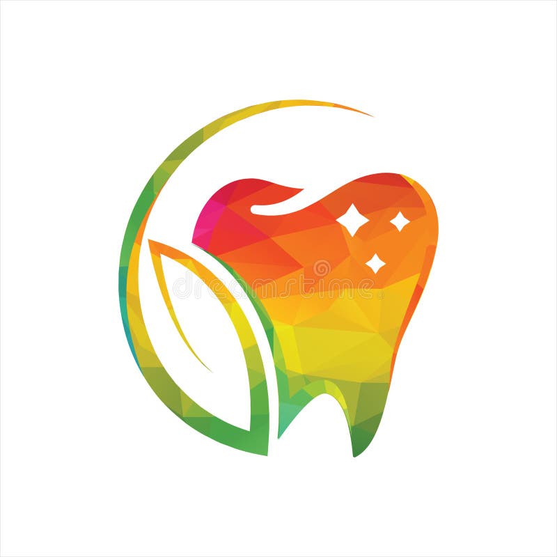 Dental Clinic Logo Teeth Abstract Design Vector Template Stock Vector ...