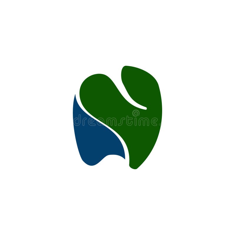 Dental Clinic Logo Tooth Abstract Design Vector Template Stock Vector ...