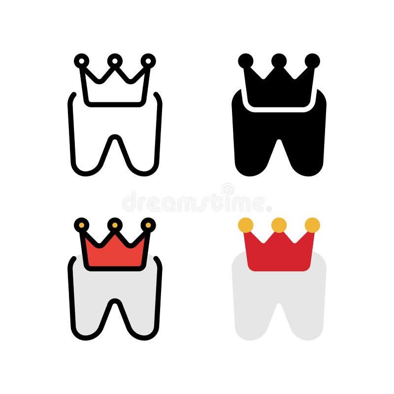 Dental Symbol Tooth King Tooth Stock Illustrations – 176 Dental Symbol ...